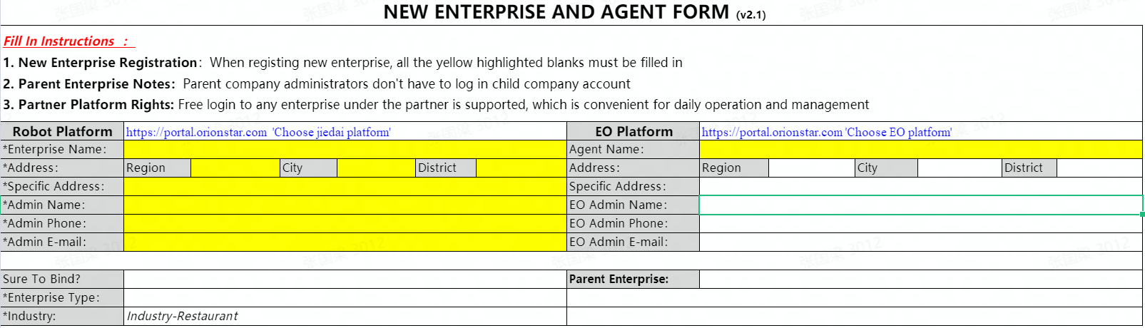 Robot Activation – Knowledge Base
